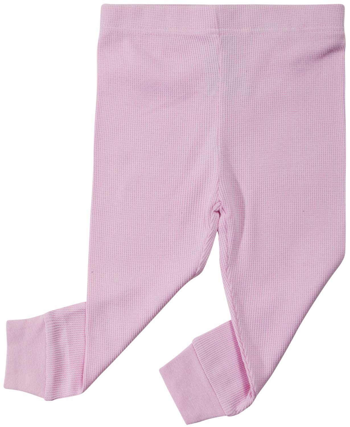 Sweet & Sassy Infant & Toddler Girls' 4-Piece Thermal Underwear Set, Size 3T, Medium Pink/Lavander