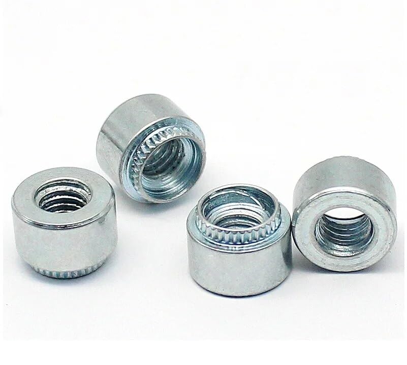 Riveting Nut Press Riveting Riveting Nut Step Embossing Rivet Nut Z-M3 M4 M5 M6 M8 M10 (20PCS) (Color : Z-zinc Plated, Size : M5-1.2)