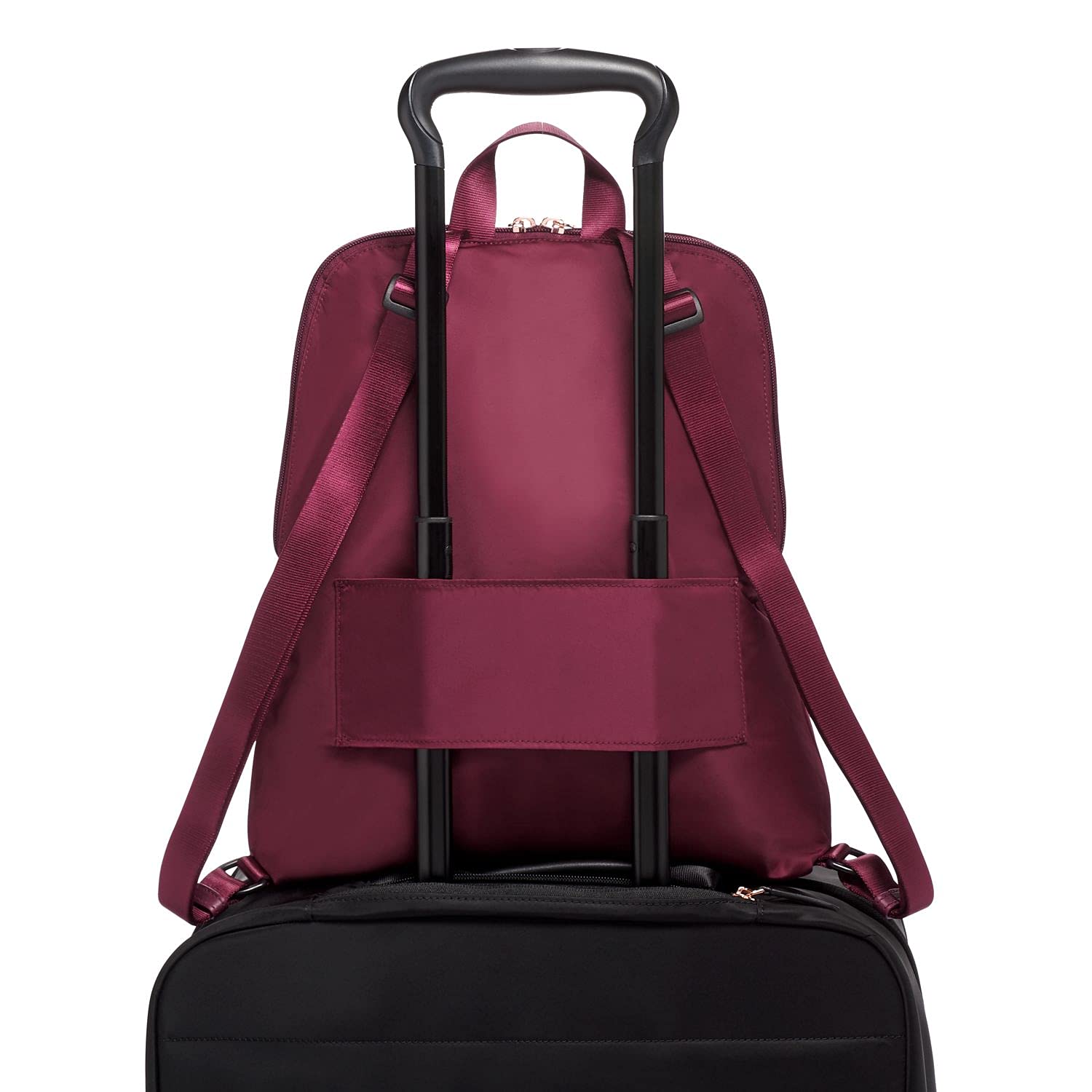 TUMI - Voyageur Just In Case Backpack - Lightweight Foldable Packable Travel Daypack for Women - Berry
