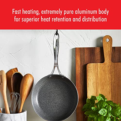 ZWILLING Vitale 10-inch Nonstick Frying Pan, Aluminum, Scratch Resistant, Made in Italy