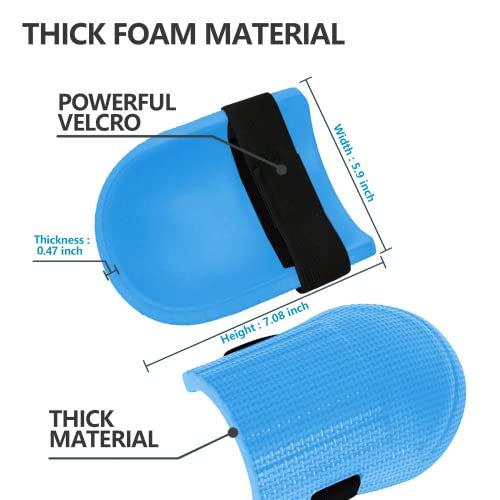 XINGJUHUI Gardening Knee Pads And Garden Gloves, Lightweight EVA Foam Kneeling Pads Suitable for Gardening, Housework, Flooring, And Basically Any Situation That Required To Be On Your Knees.