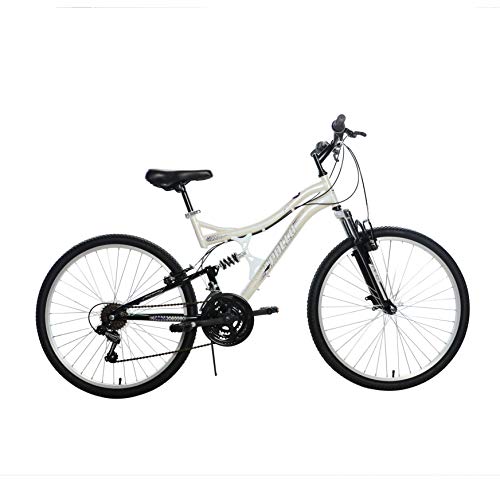 Twin Pack Apollo Orchid/Ghost Full Suspension Mountain Bike, 26 inch Wheels, Purple/Black (2 Bikes Total)
