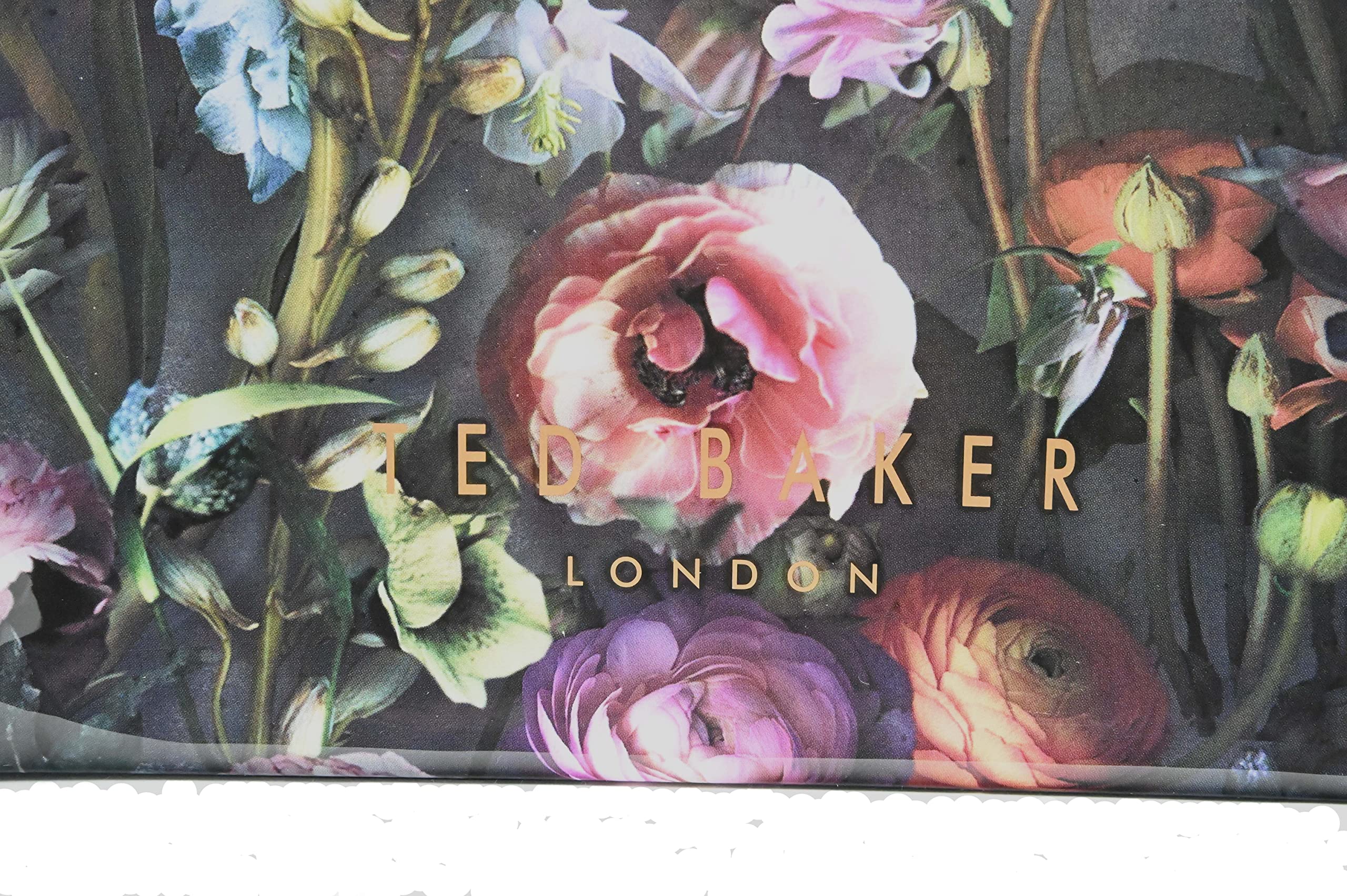 TED BAKER LONDON Large Shocon Flora Icon Tote Shopper Bag in Mid Grey, Black, One Size, Black