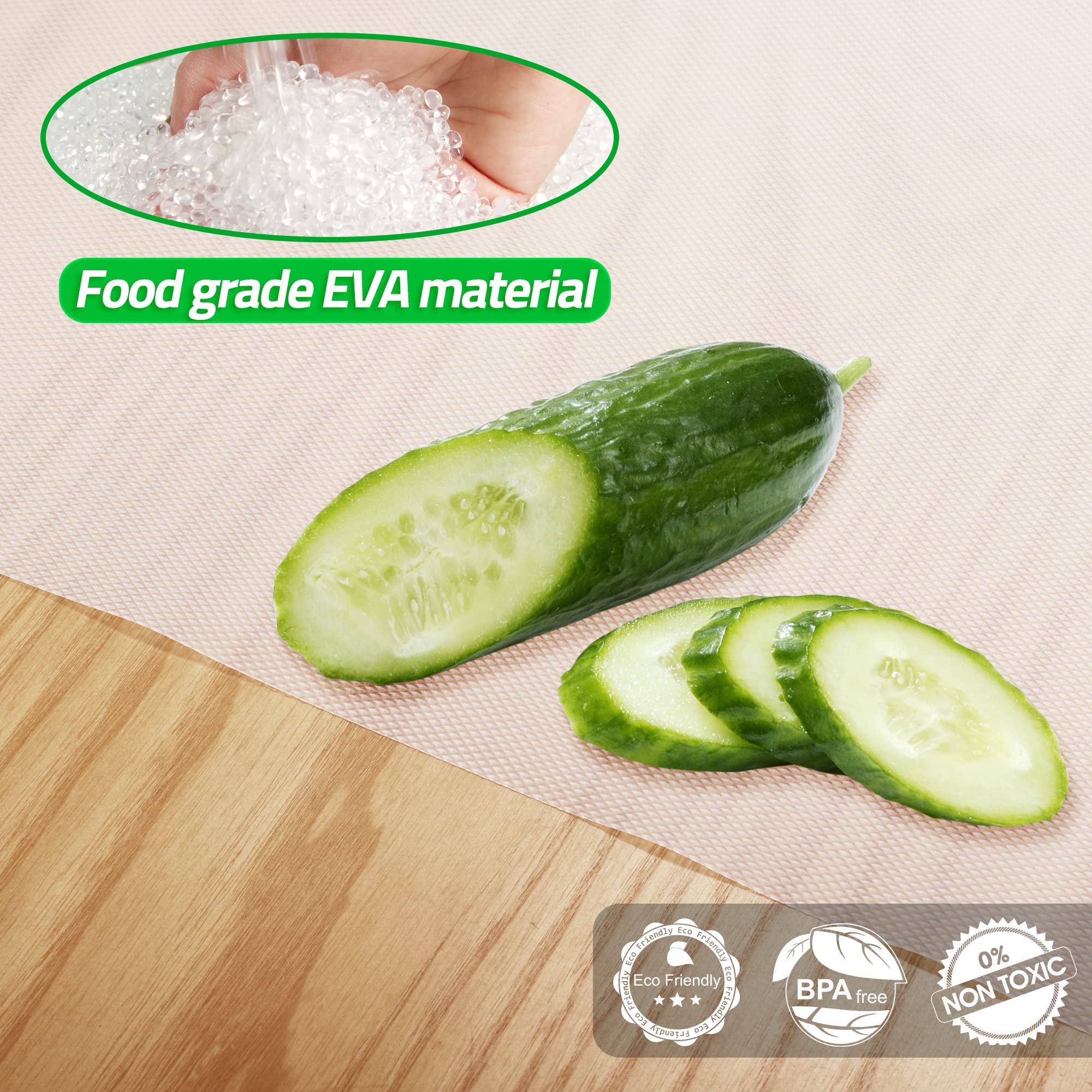 Shelf Liner,Refrigerator Liner,Non Adhesive Clear Drawer Liner,Non Slip Washable Easy to Cut Kitchen Cabinet Liner,for Shelves,Cabinet,Pantry,Storage, Desks (11.8inches*40ft, Clear-Diamond)