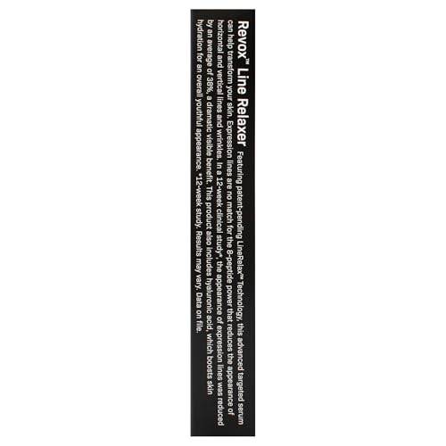 Revision Skincare Revox Line Relaxer, Targeted Under Eye Serum with Hyaluronic Acid, Improves Fine Lines and Wrinkles, 0.68 Ounce