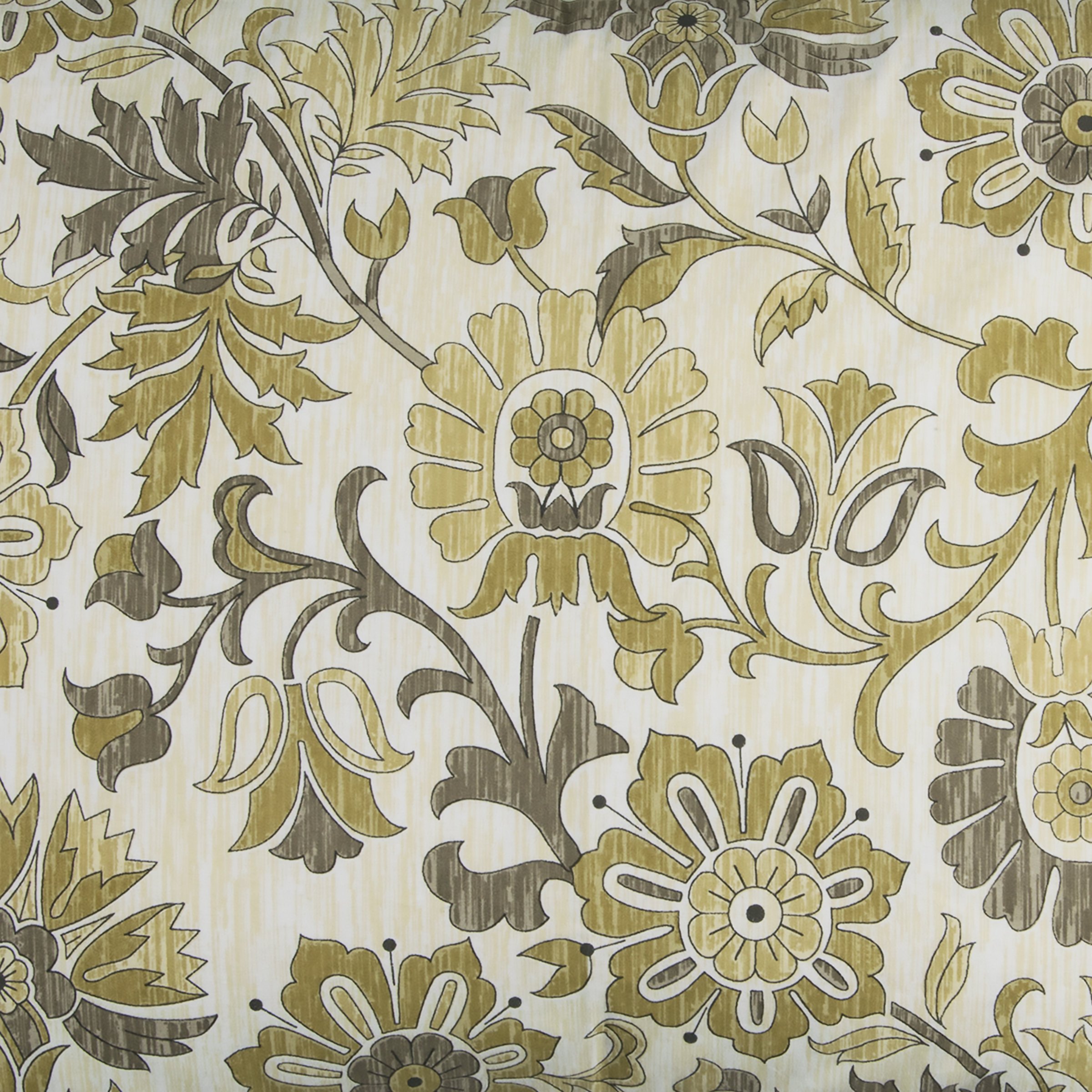 Rizzy Home | BC4222 | Polyester Comforter | 98"x98" Tan Floral