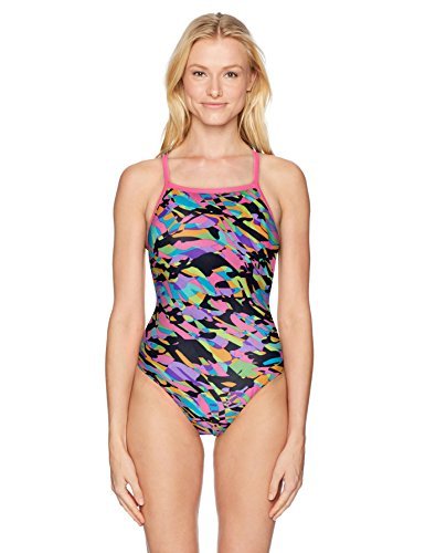 Speedo Women's Swimsuit One Piece ProLT Propel Back Printed - Manufacturer Discontinued