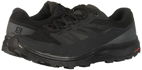 Salomon Outline Gore-TEX Hiking Shoes for Men, Black/Phantom/Magnet, 10.5