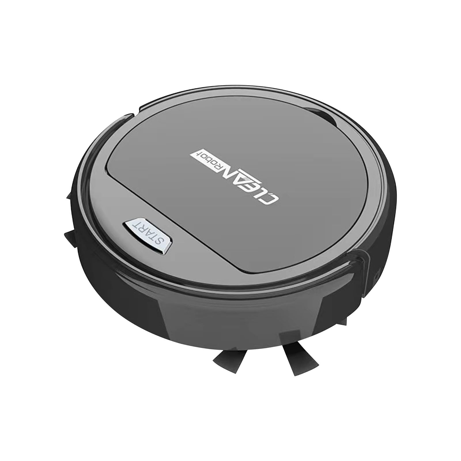 Robot Vacuum and Mop, 3 in 1 Robotic Vacuum Cleaner with Watertank/Dustbin/Brush, Blocked by Hair, Self-Emptying, Reactive Tech Obstacle Avoidance, Ideal for Hard Floor