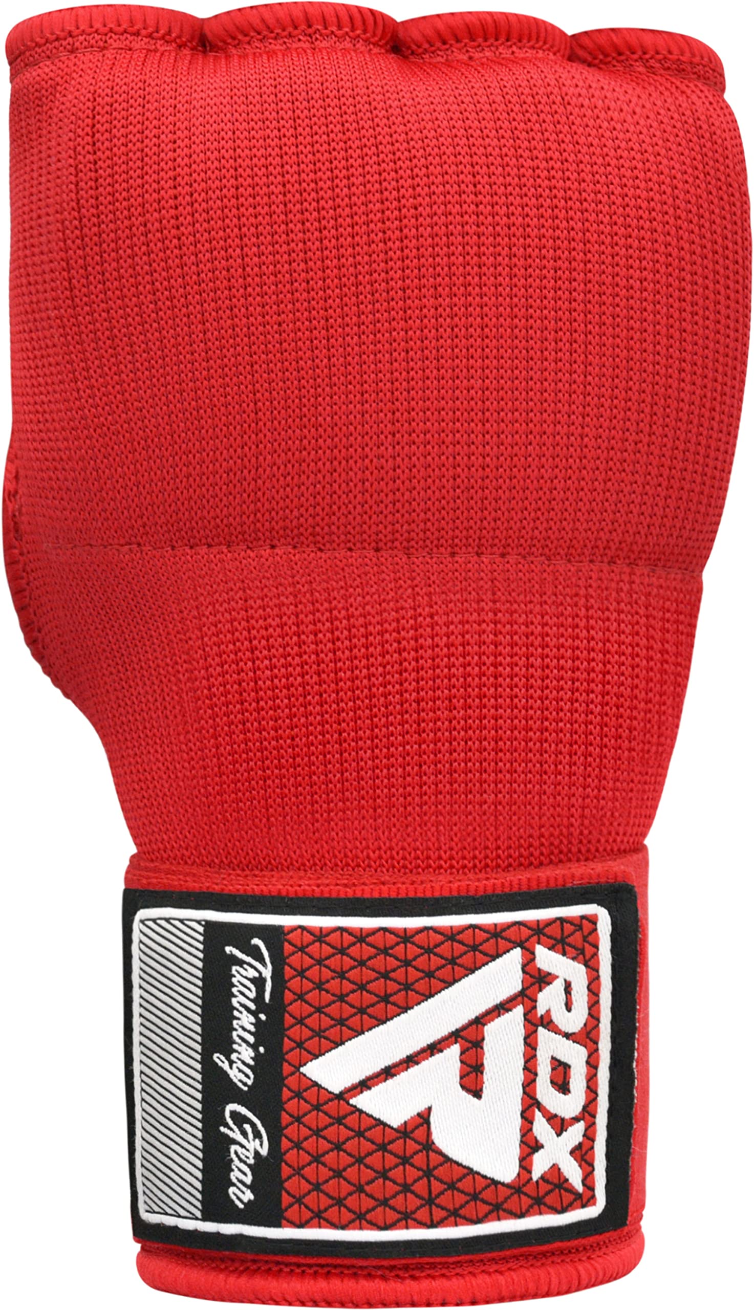 RDX Gel Boxing Hand Wraps Inner Gloves Men Women, Quick 75cm Long Wrist Straps, Elasticated Padded Fist Under Mitts Protection, Muay Thai MMA kickboxing Martial Arts Punching Training Bandages