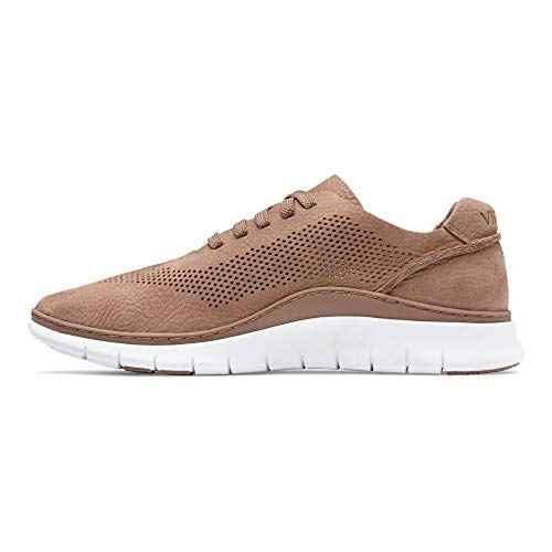 Vionic Women's Fresh Joey Lace-up Sneaker- Lades Light Weight Walking Sneakers with Concealed Orthotic Arch Support Taupe 9M US