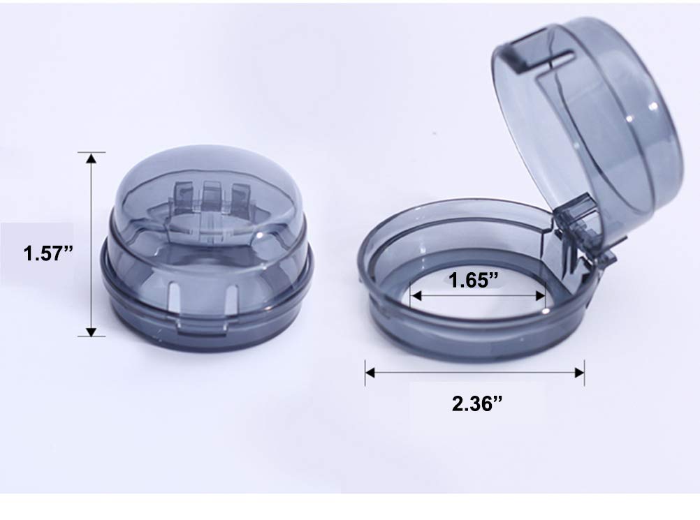 Stove Knob Covers,2-Packs Child Proof Stove Safety Covers,Universal Design