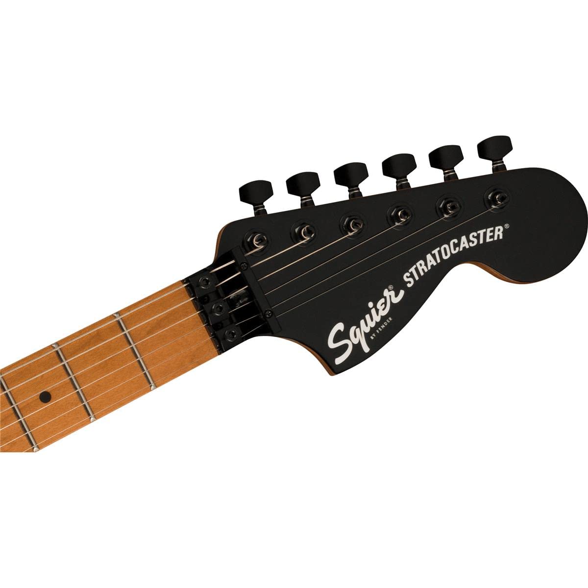 Squier Contemporary Stratocaster HH Floyd Rose Electric Guitar, with 2-Year Warranty, Shell Pink Pearl, Roasted Maple Fingerboard