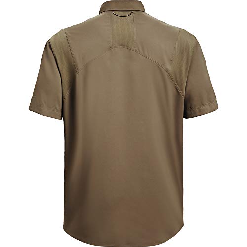 Under Armour Tide Chaser 2.0 Fish Short Sleeve T-shirt, Bayou (251)/Khaki Base, Small