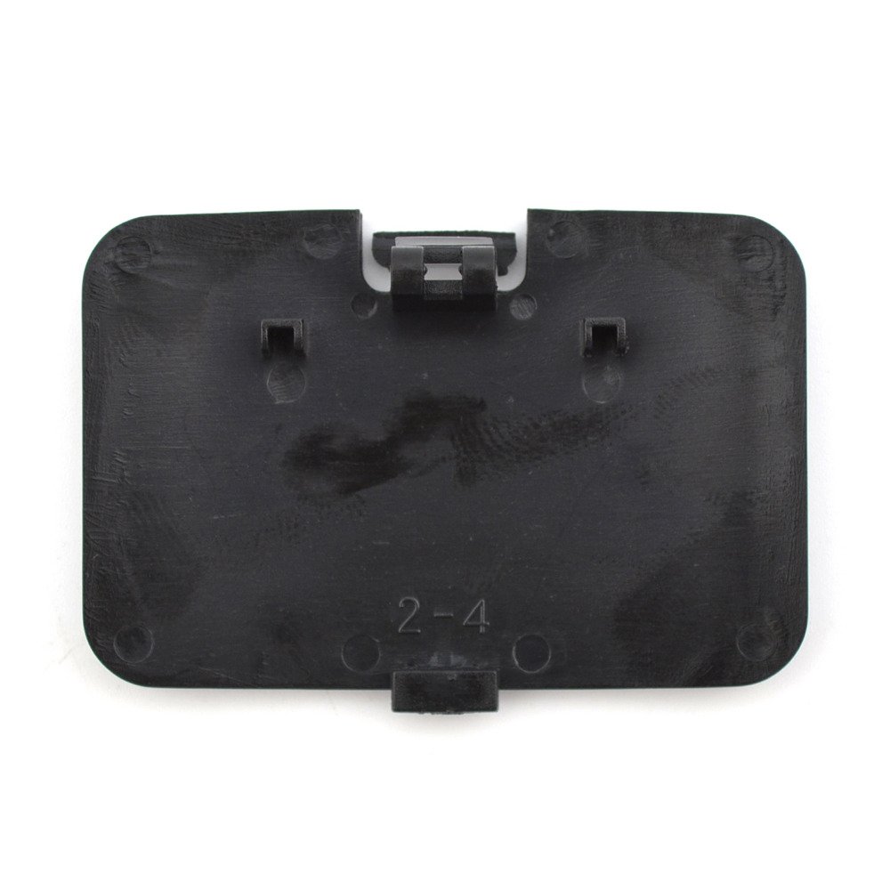 Replacement Jumper Pak Memory Expansion Door Cover Lid Part for Nintendo 64 N64 (Black)