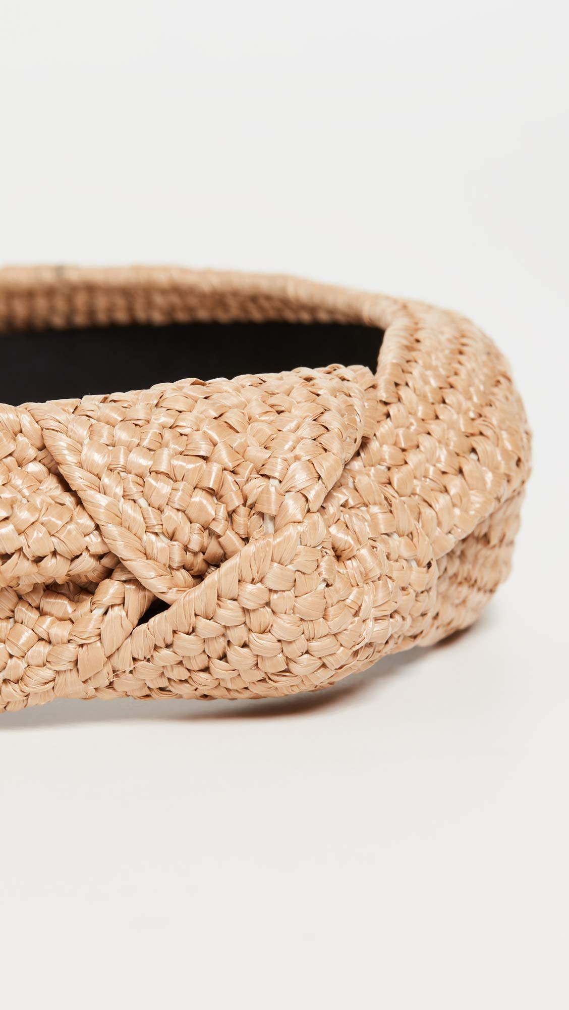 SHASHI Women's Rio Headband, Woven, Tan, One Size
