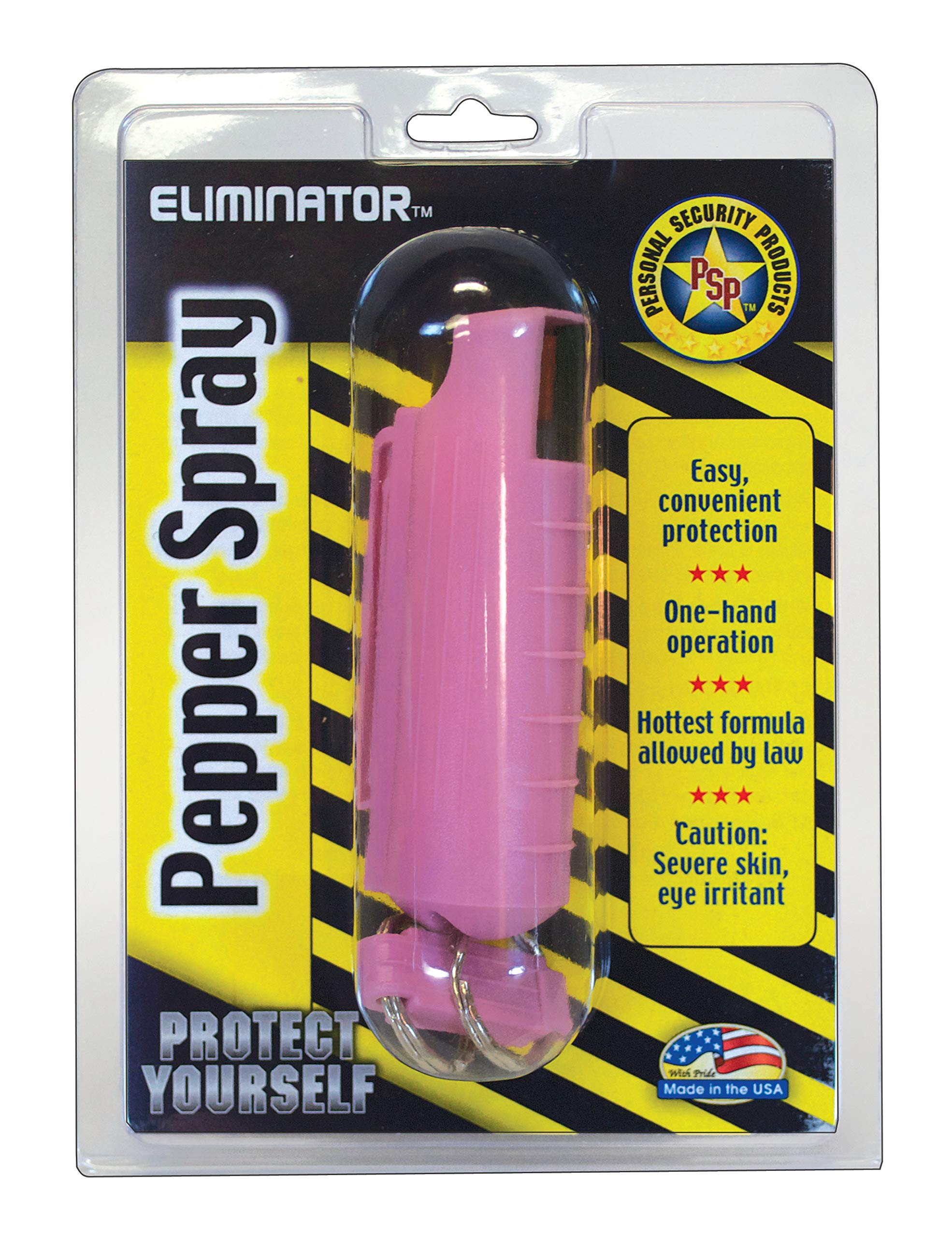 Zap 1/2 oz. Pepper Spray with Hard Case & Key Ring (Red)