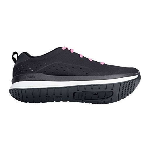 SHIMANO CT500W Everyday Cycling Shoe, Black, 7-7.5 Women (EU 39)