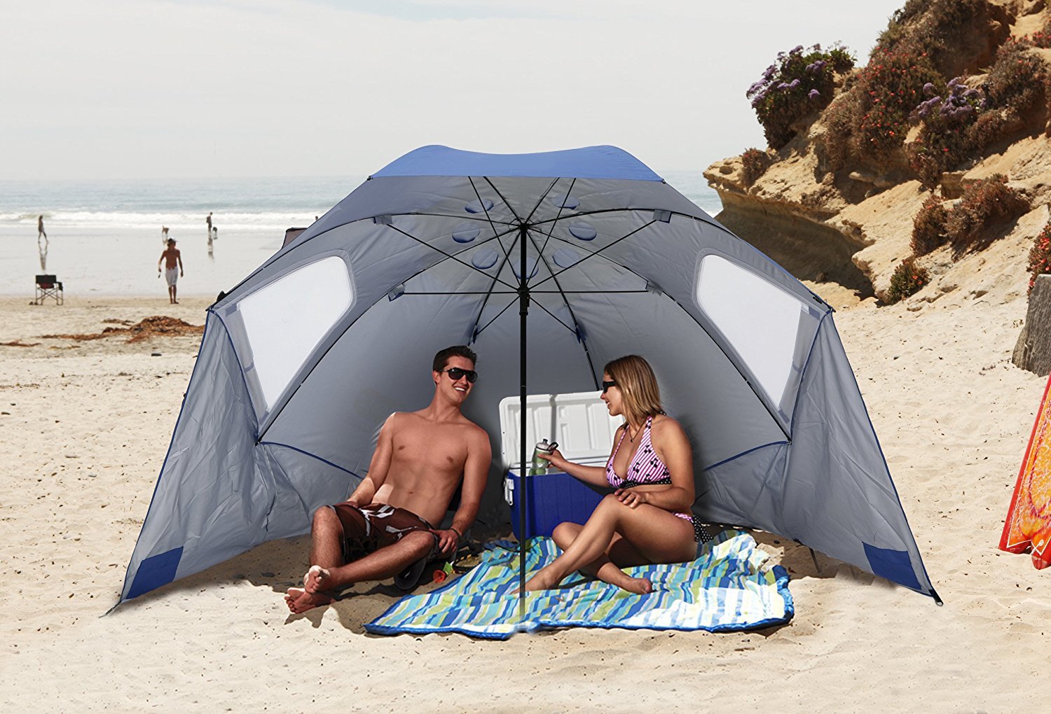 Sport-Brella Portable Sun and Weather Shelter, Vol Orange, X-Large