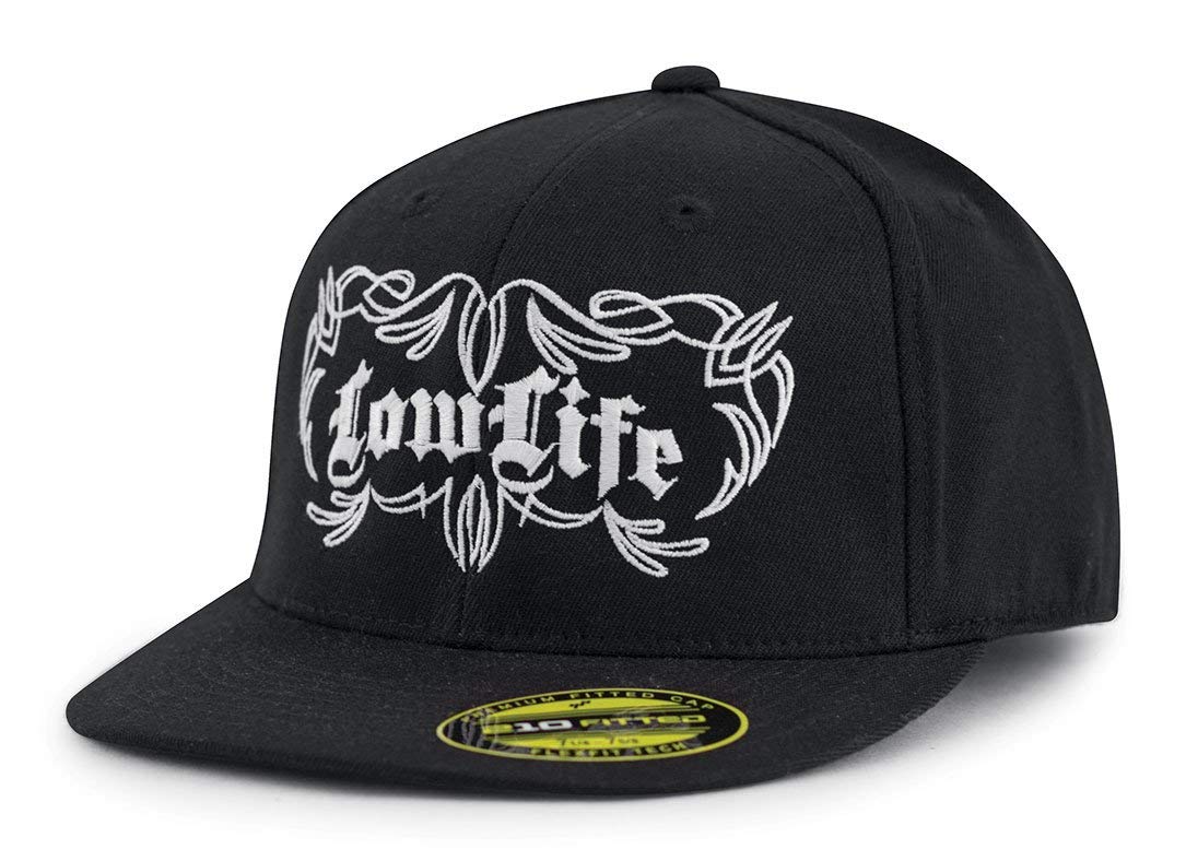 RED DEVIL CLOTHING Low Life Flat Bill S/M Black