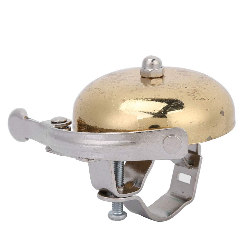 Ueohitsct Classic Copper Mountain Bicycle Bike Cycling Handlebar Bell Ring Horn Sound Alarm Loud Safety