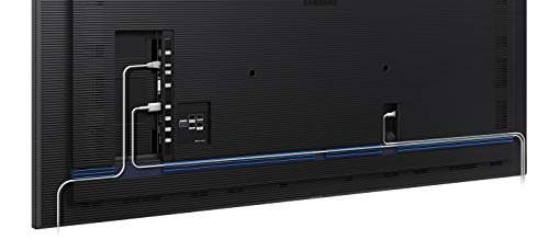 Samsung QB65R 65 inch 4K UHD LED Commercial Signage Display for Business with HDMI, Wi-Fi, 350 nit (LH65QBREBGCXZA), Black