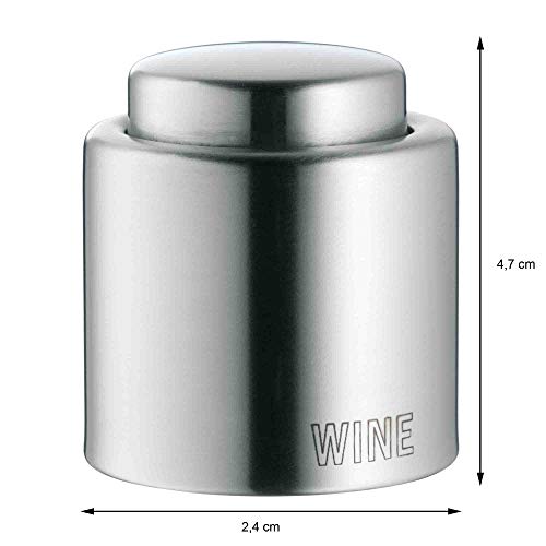 WMF Wine Bottle Stopper Clever & More Cromargan® Stainless Steel Polished