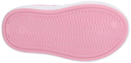 Skechers Girl's Foamies Guzman Steps - Sun Princess sneaker, Light Pink, 6 Little Kid