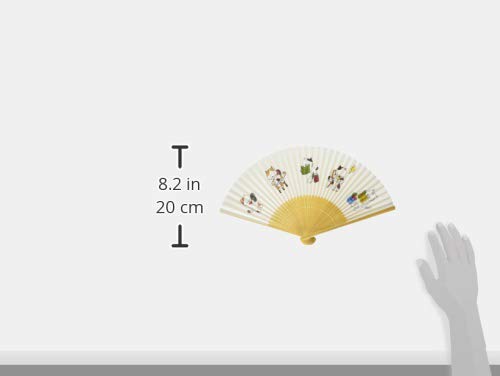 Shinkyo sei do Shin-Kyokudo Modern Traditional Pattern Folding Fan, one Size, Other