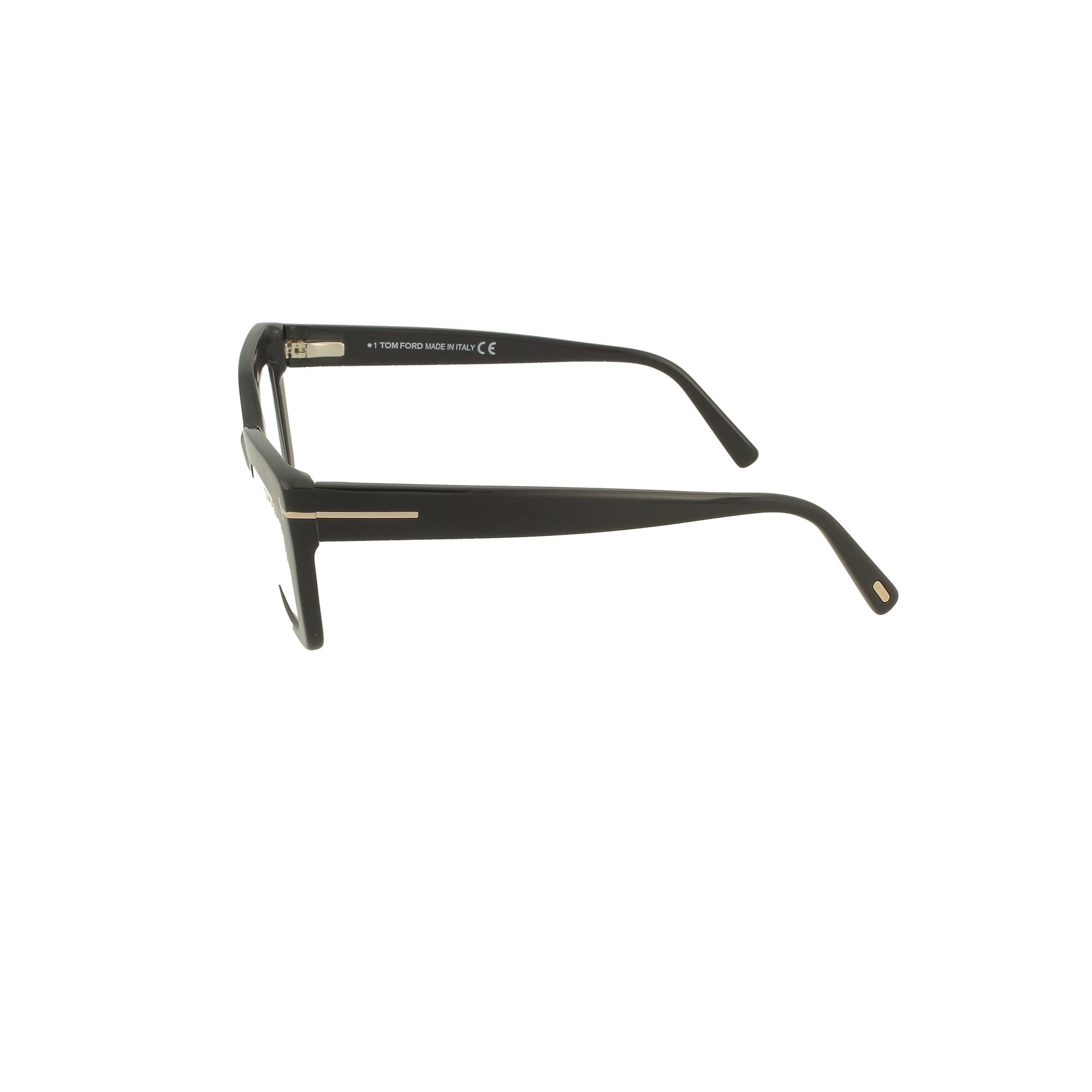 Tom Ford FT 5766-B BLUE BLOCK Shiny Black/Blue Filter 54/19/140 women Eyewear Frame