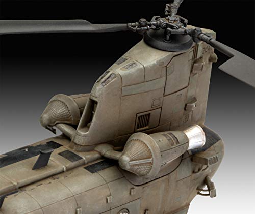 Revell RV03876 1:72-MH-47 Chinook Plastic Model kit, Multicolour, 1/72