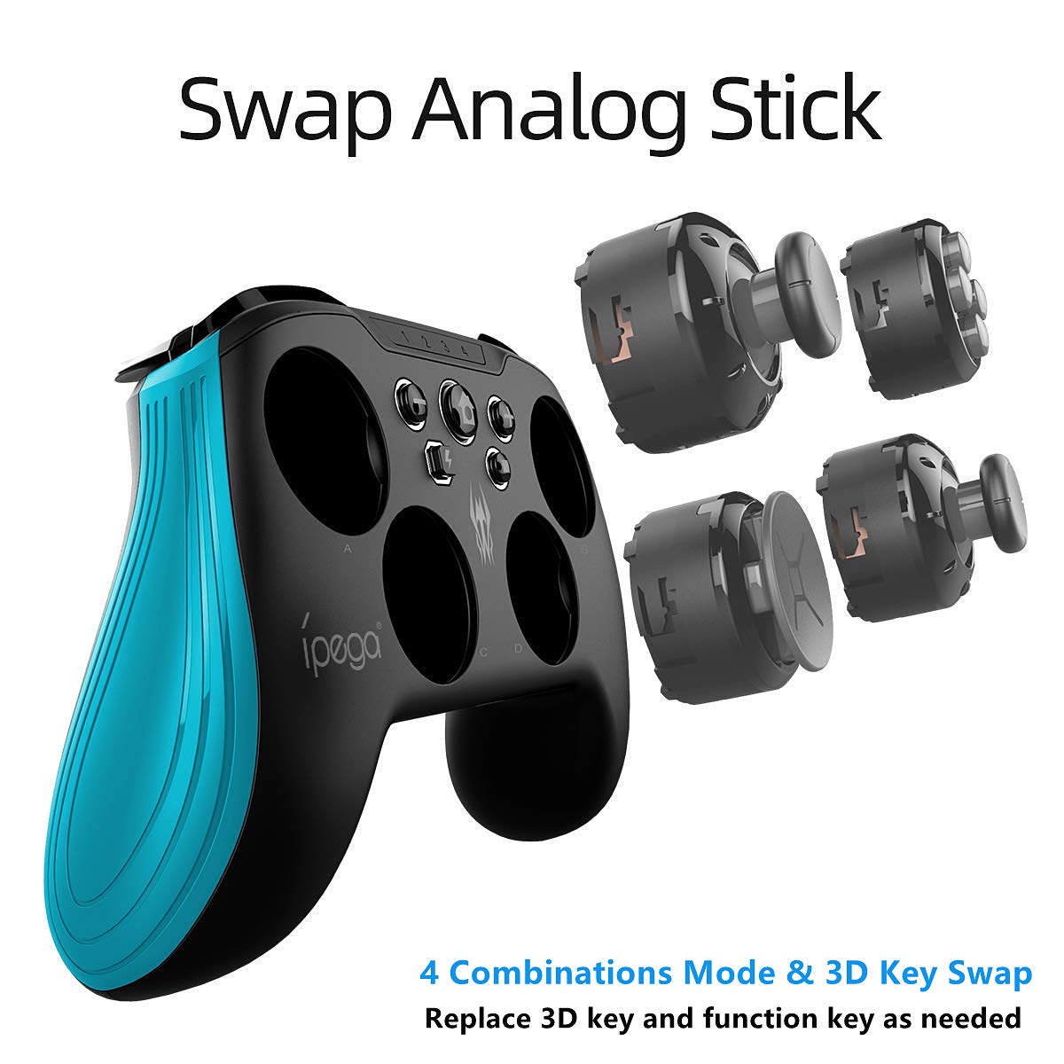 Switch Controller, DoinMaster Wireless Pro Controller for for Switch/Switch Lite with Joystick, Adjustable Turbo Vibration, Ergonomic Non-Slip