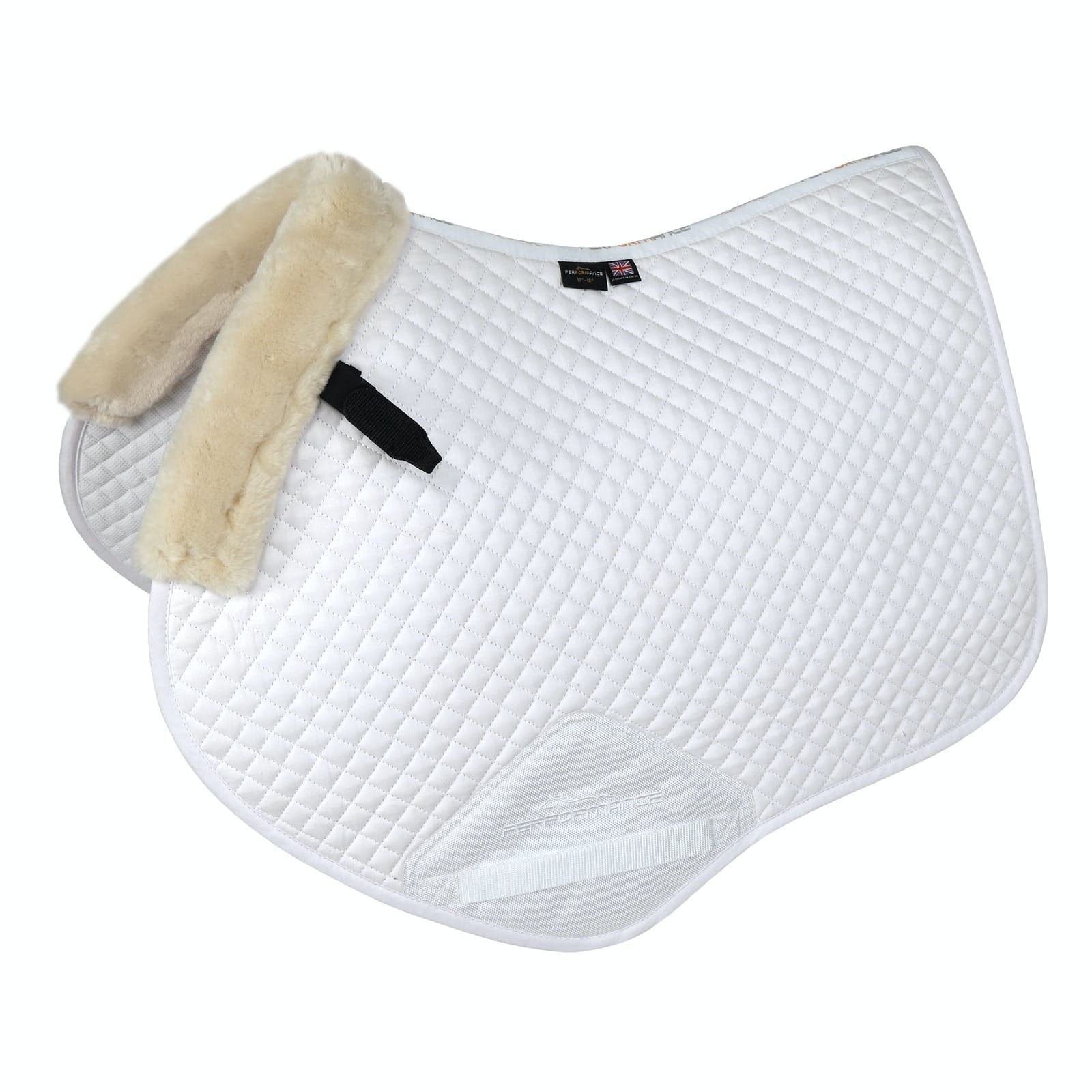Shires Performance SupaFleece Jump Pad Full White