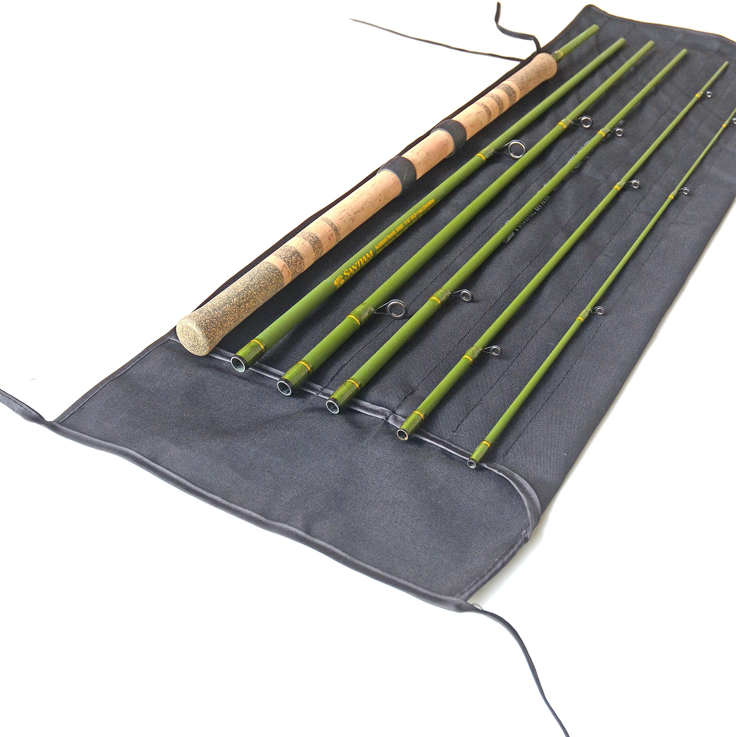 SANTIAM FISHING RODS 6 Piece 11'6'' 6-10lb Centerpin Travel Float Rod