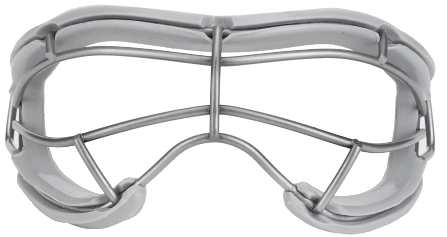 STX Lacrosse 4Sight+ S Adult Goggle Silicone, Grey