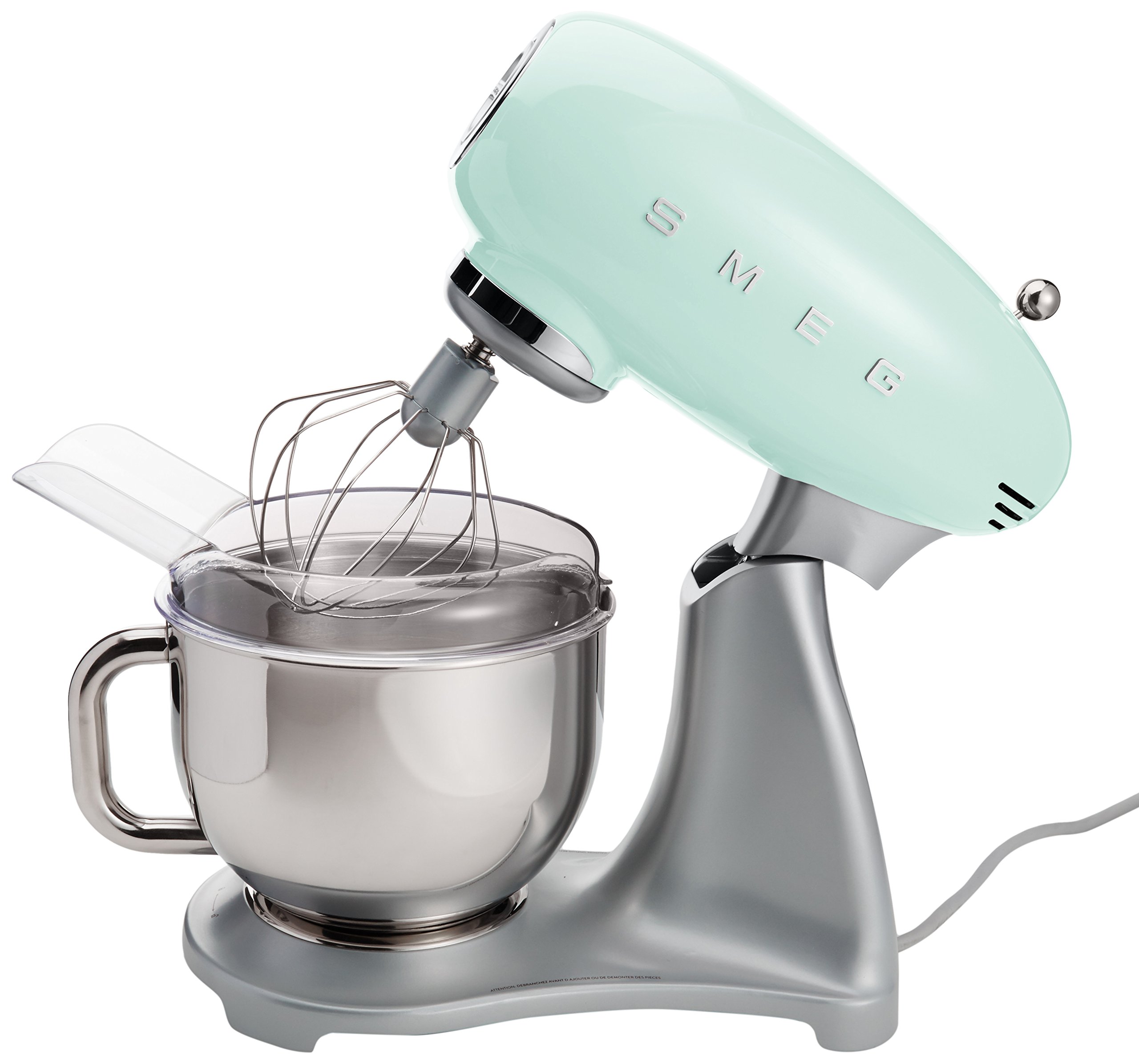 Smeg SMF01PGUS Stand Mixer, Pastel Green