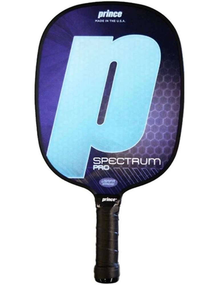 Prince Spectrum Pro Pickleball Paddle | Purple | 4 1/8" Small Grip | Light Weight