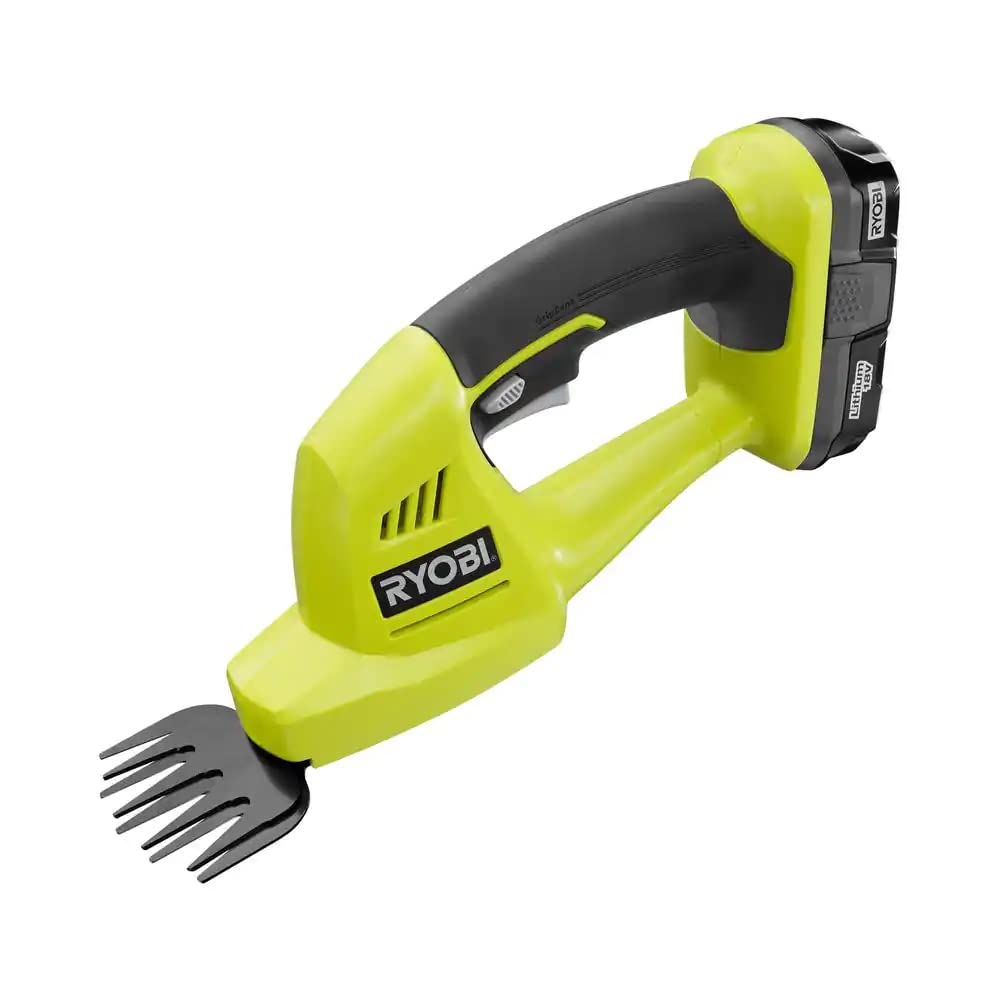 ONE+ 18V Cordless Battery Grass Shear Trimmer with 1.5 Ah Battery and Charger