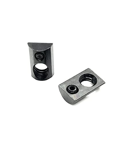 Roll-in T-Nut | Set Screw | 1/4-20 Thread | 10 Series T-Slot | 96 Pack | Compatible with 8020: 3313