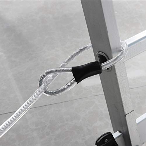 Security Cable, Wire Cable, Portable Durable Steel for Glass Door Lock Bike Lock