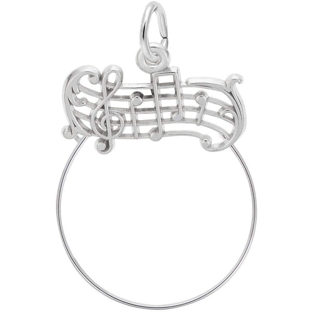 Rembrandt Charms Charm Holder, Sterling Silver