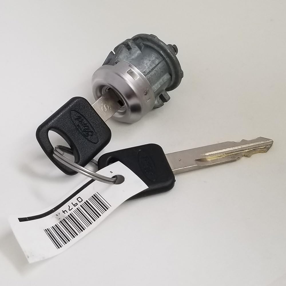 Ri-Key Security - Pair of Door Lock Cylinders Lock Set with Keys for Ford F250 1999-2015