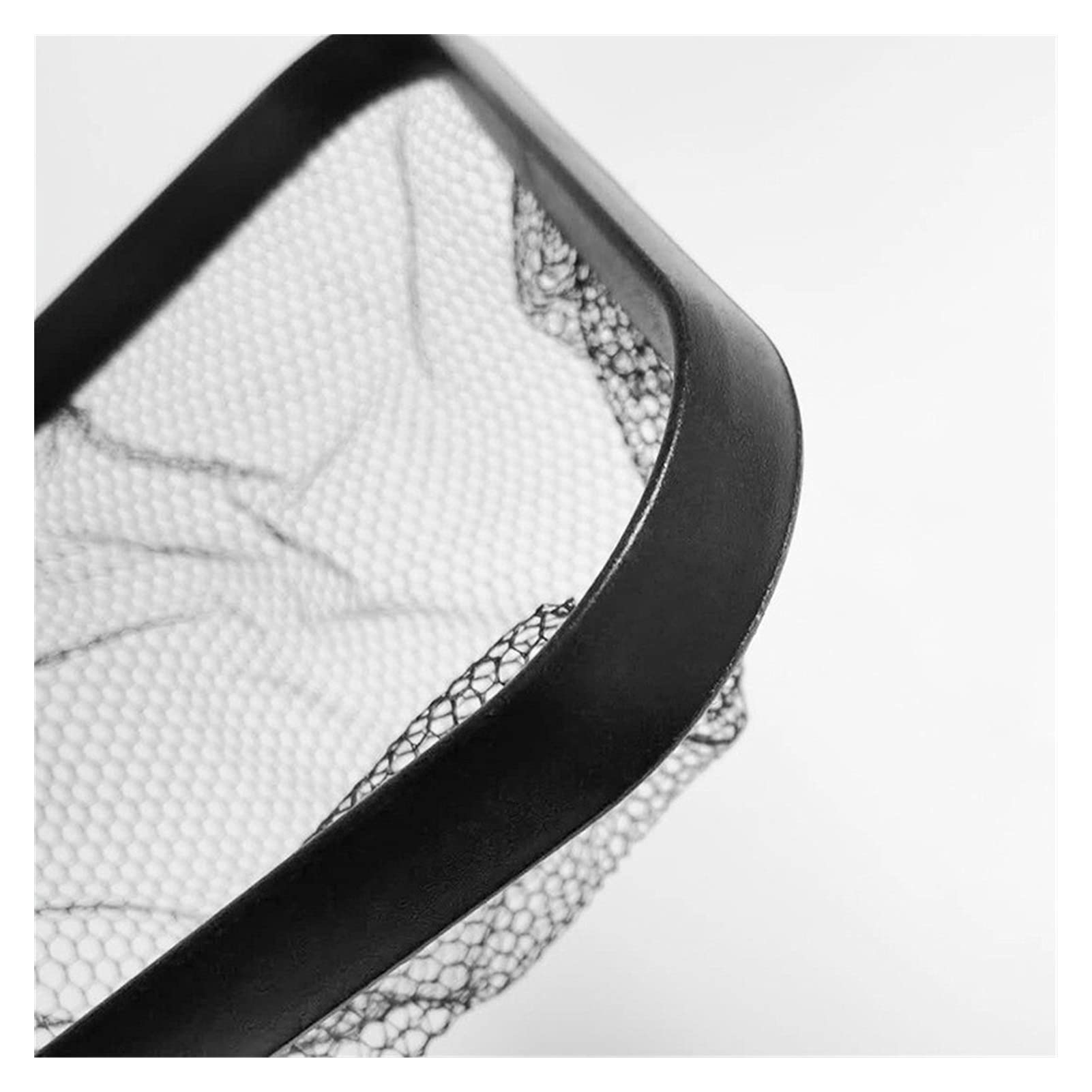 xinxinchaoshi Fishing Net Pole Portable Fish Net Long Handle Square Aquarium Accessories Fish Tank Landing Net Fishing Net Fish Floating Objects Cleaning Tool Fishing Net Landing Net (Color : 35cm)