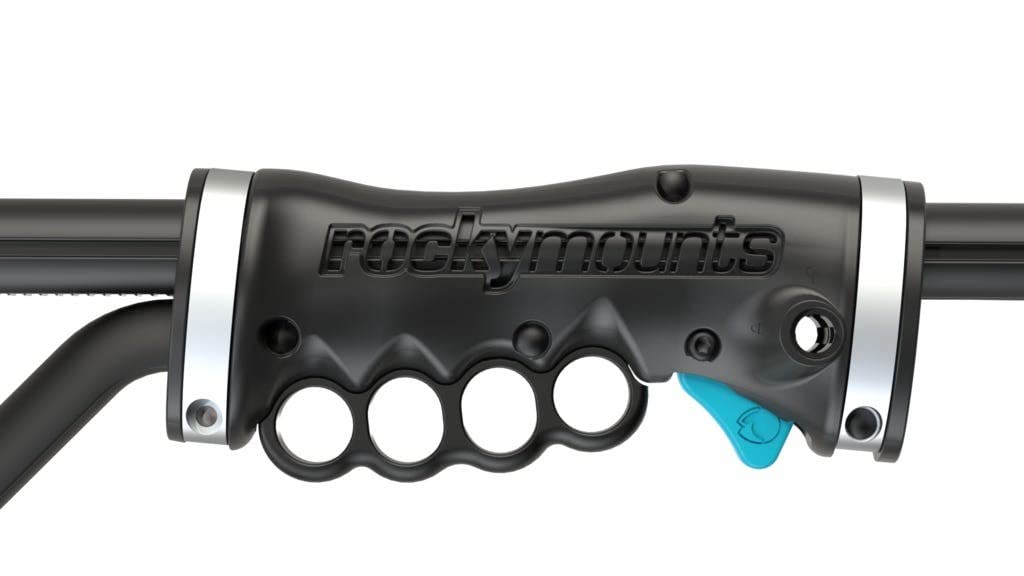 RockyMounts BrassKnuckles upright roof bike rack