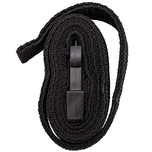 RV Cover Tie Down Straps | Heavy Duty 1" Cinch Strap with Quick Release Buckle | Adjustable to 40' L | Universal for All RV Makes and Models | 2 Pack Set | Made in USA