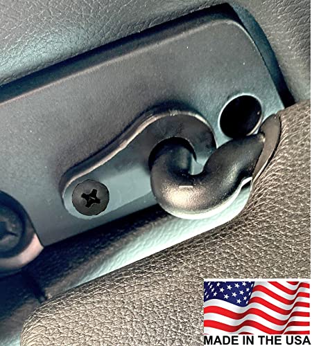 TACCOM Sun Visor clips (2) compatible for Jeep 2018 and newer JK, JL, JT Gladiator and Wrangler- PATENT PENDING