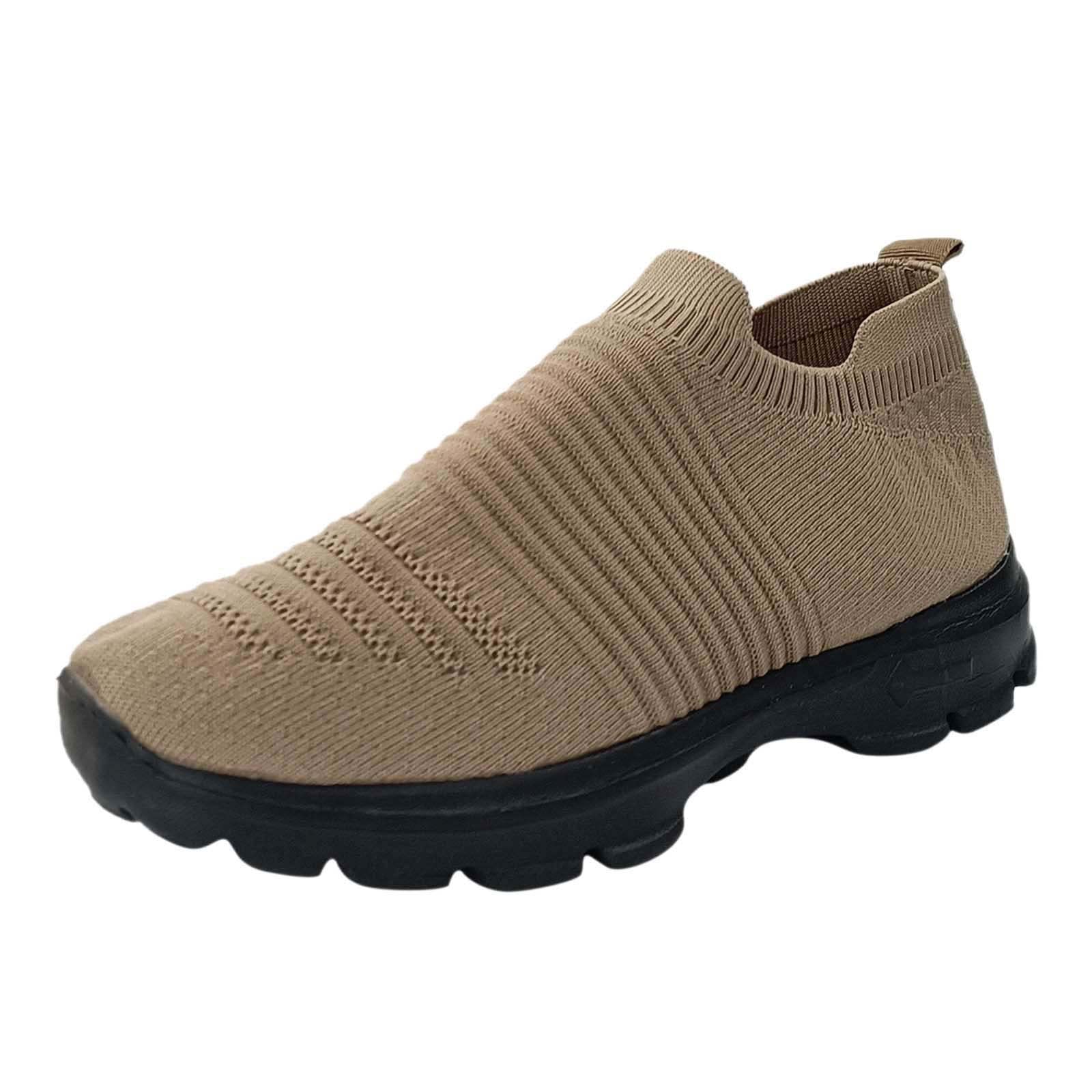 White Sneakers for Women 2022, Women's Running Shoes Non Slip Athletic Tennis Walking Blade Type Sneakers