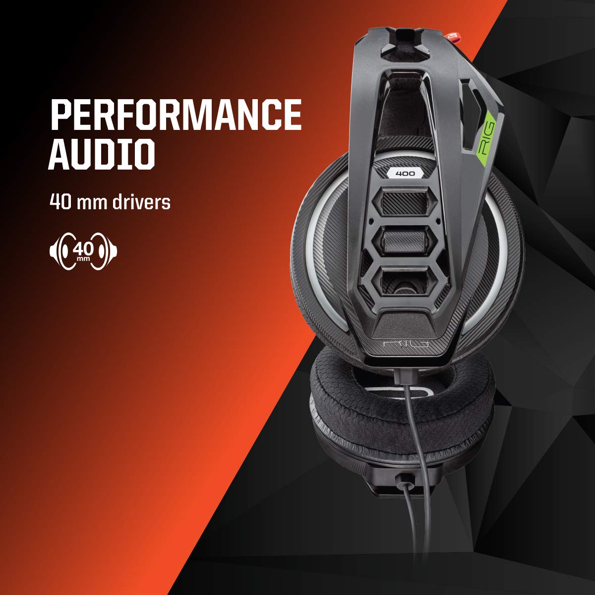 RIG 400HX Stereo Gaming Headset, Black - Xbox One