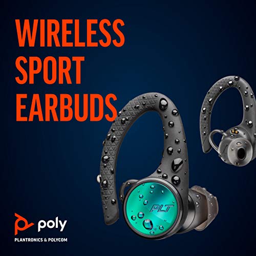 Plantronics BackBeat FIT 3200 Bluetooth Earbuds, True Wireless Sport, Black
