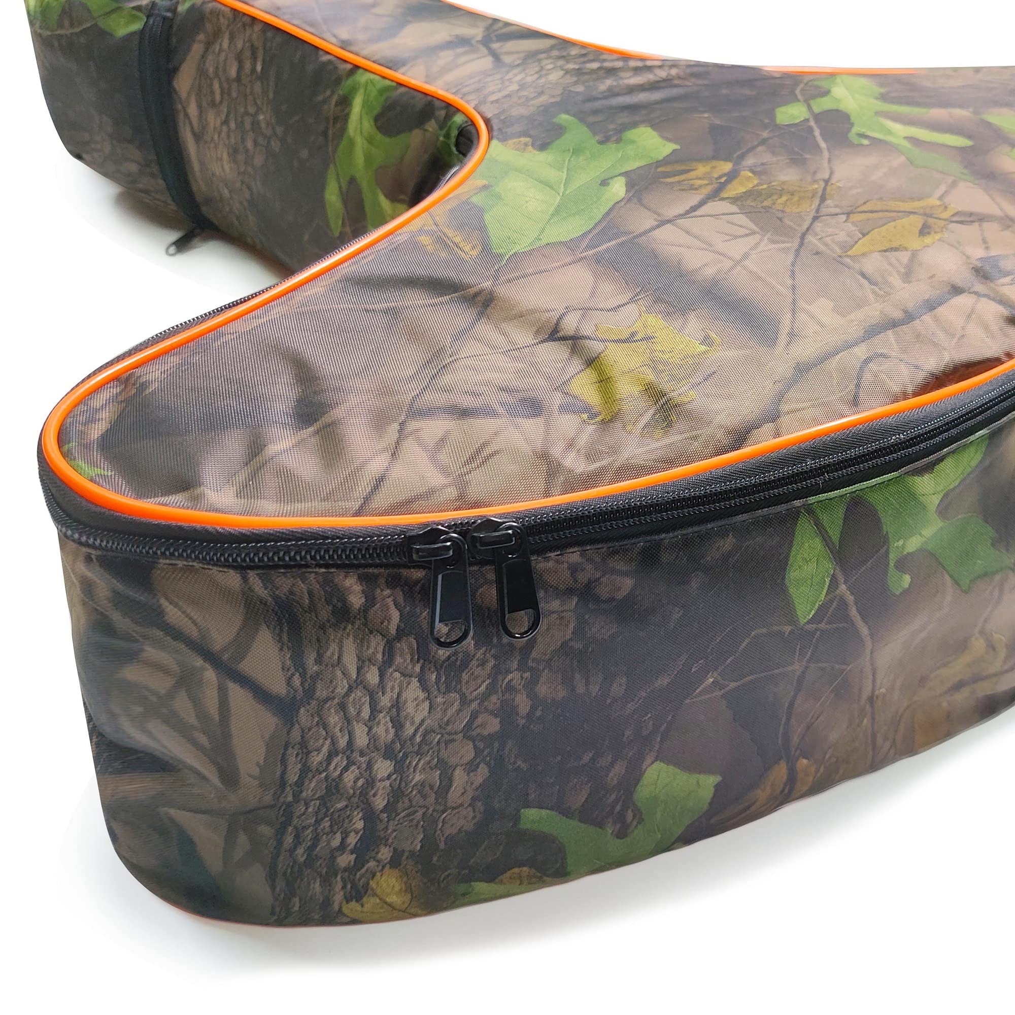 Silfrae Soft Crossbow Case Camo Crossbow Storage Bag Tactical Crossbow Bag (Basic, Tree Camo)